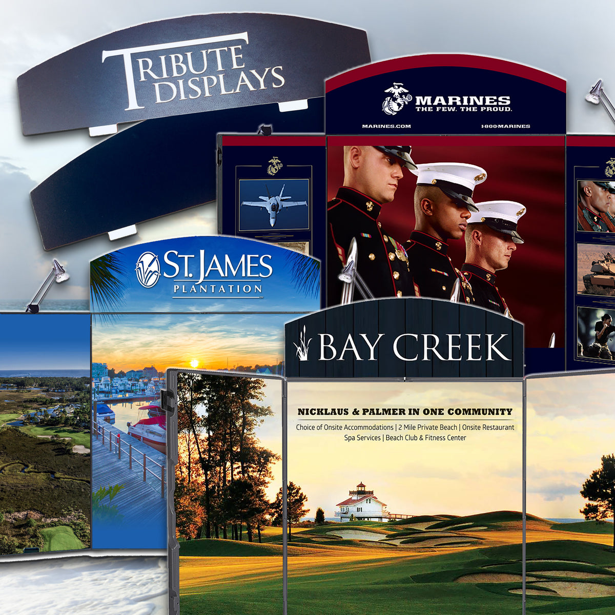 Graphic Headers and Murals – Tribute Displays